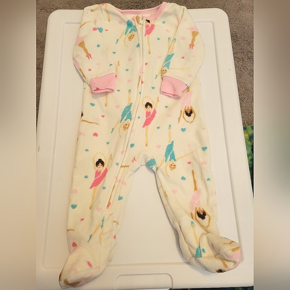 Absorba | One Pieces | Absorba Baby 6 Month Foot Pajama With Ballerinas ...
